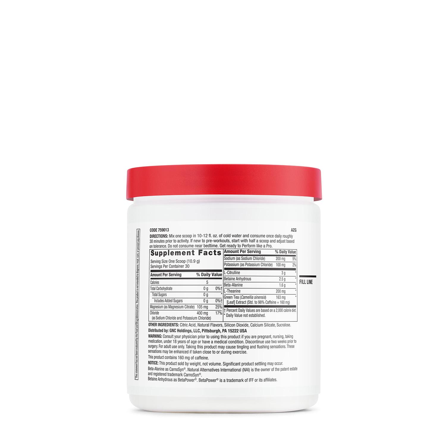 GNC Pro Performance Preworkout | Informed Choice